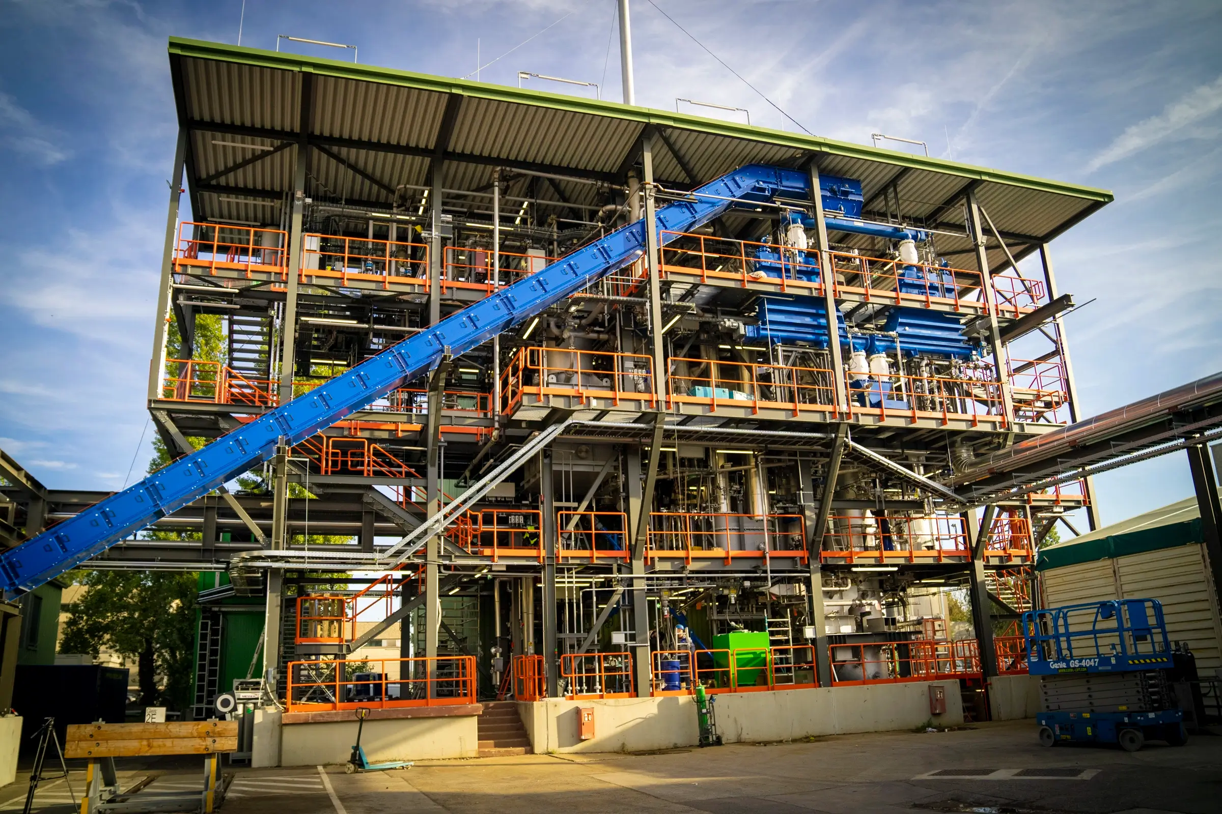 Synthesegas aus Biomasse » Herstellung von grünem Treibstoff